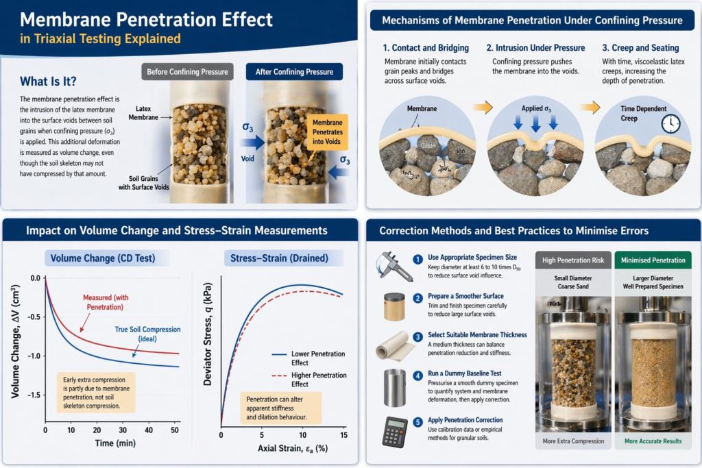 Membrane Penetration Effect in Triaxial Testing Explained - Latex ...